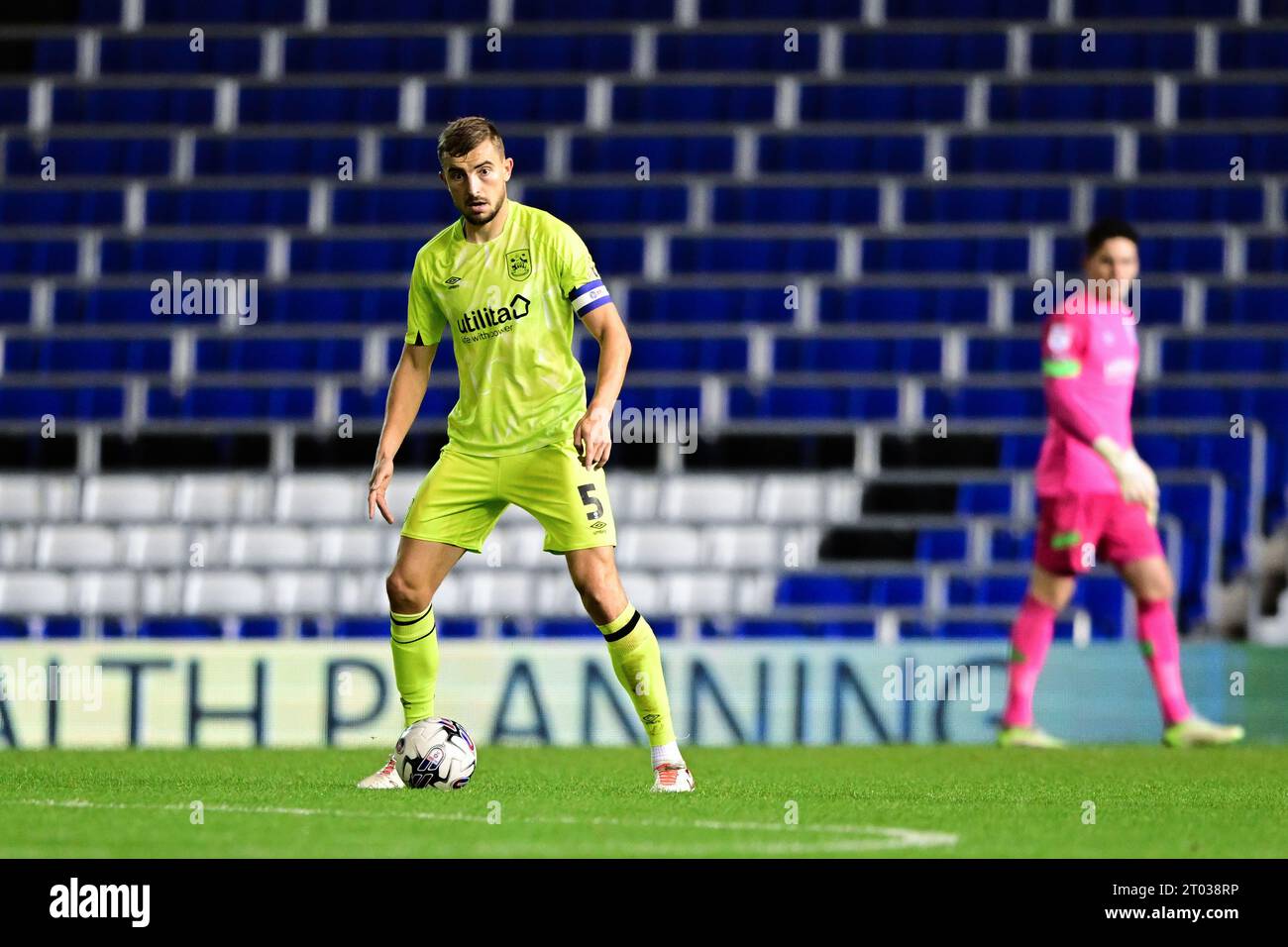 Micha? Helik #5 of Huddersfield Town during the Sky Bet Championship ...