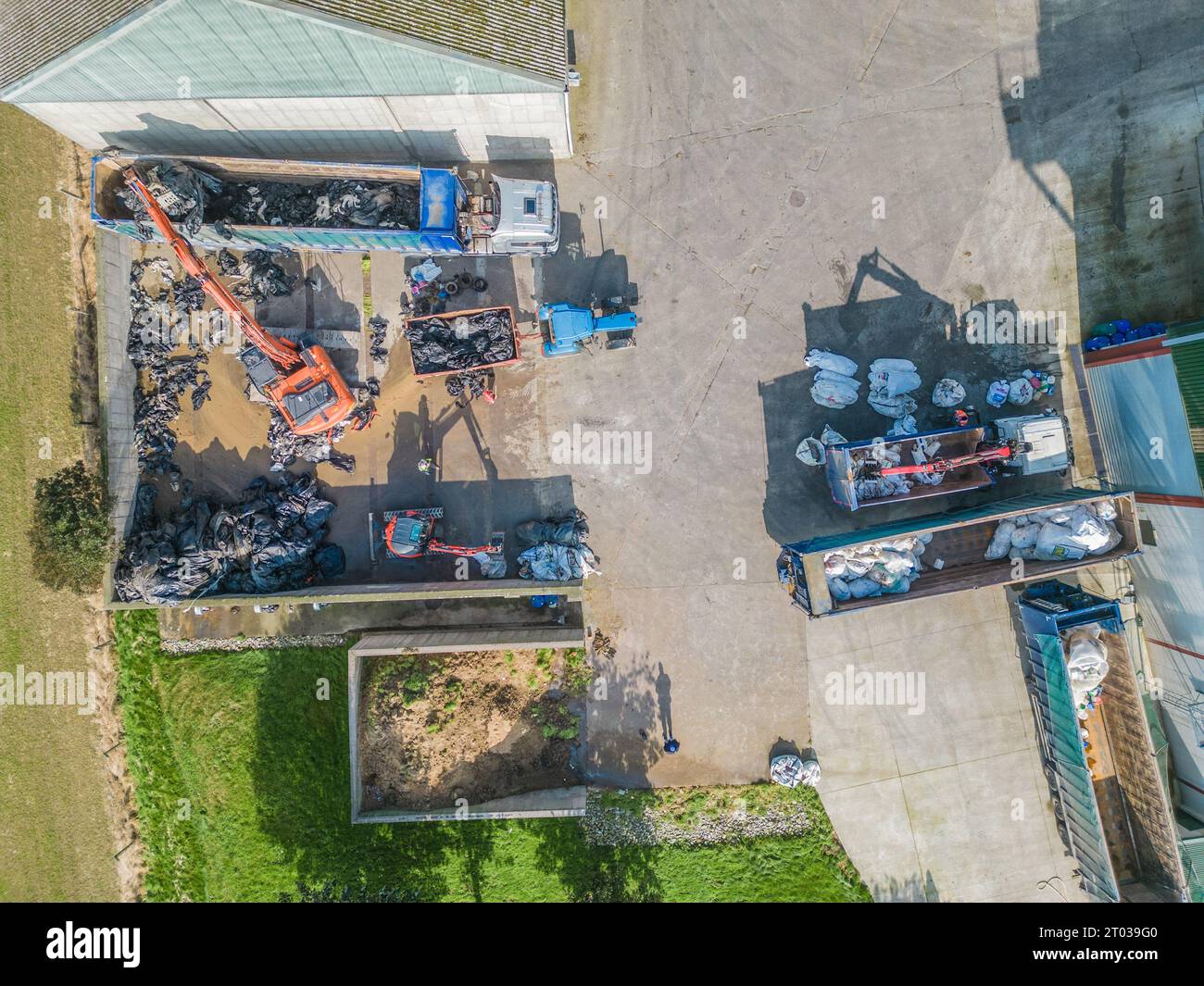 Farm plastic waste recycling hi-res stock photography and images - Alamy