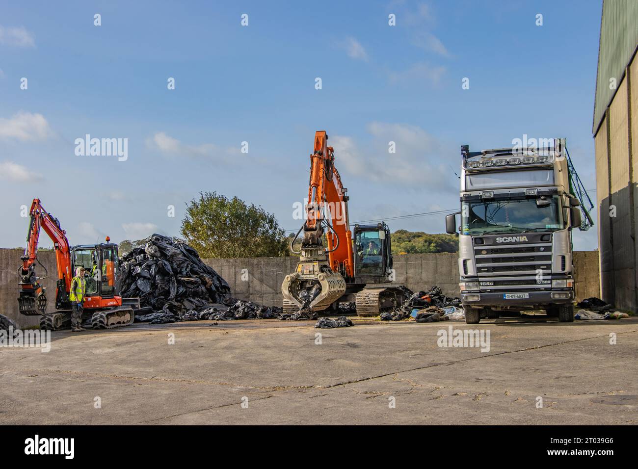 Farm plastic waste recycling hi-res stock photography and images - Alamy
