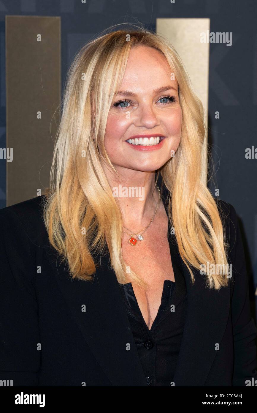 Emma Bunton poses for photographers upon arrival at the premiere of the ...