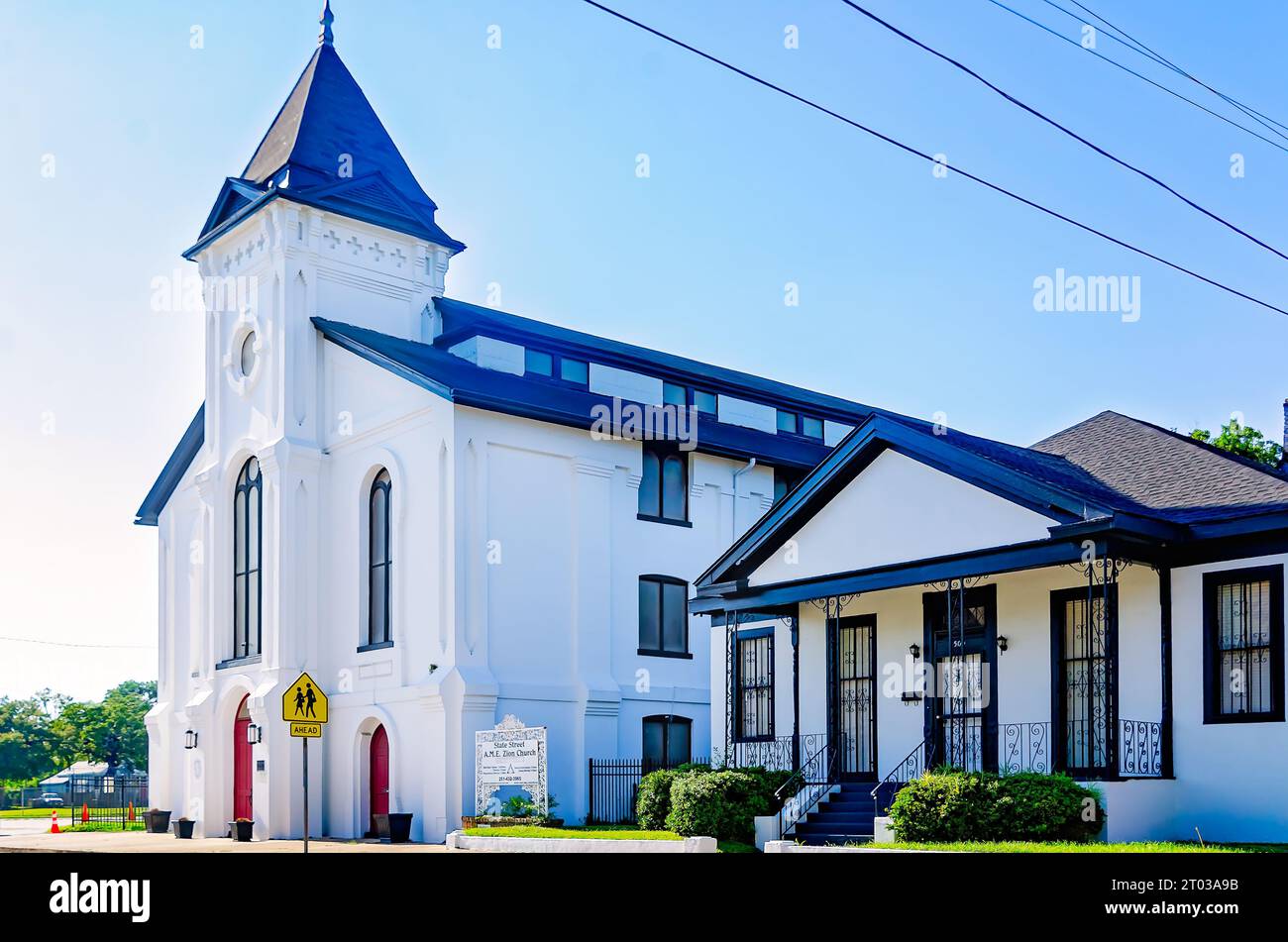 State Street African Methodist Episcopal Zion Church is pictured, Sept ...