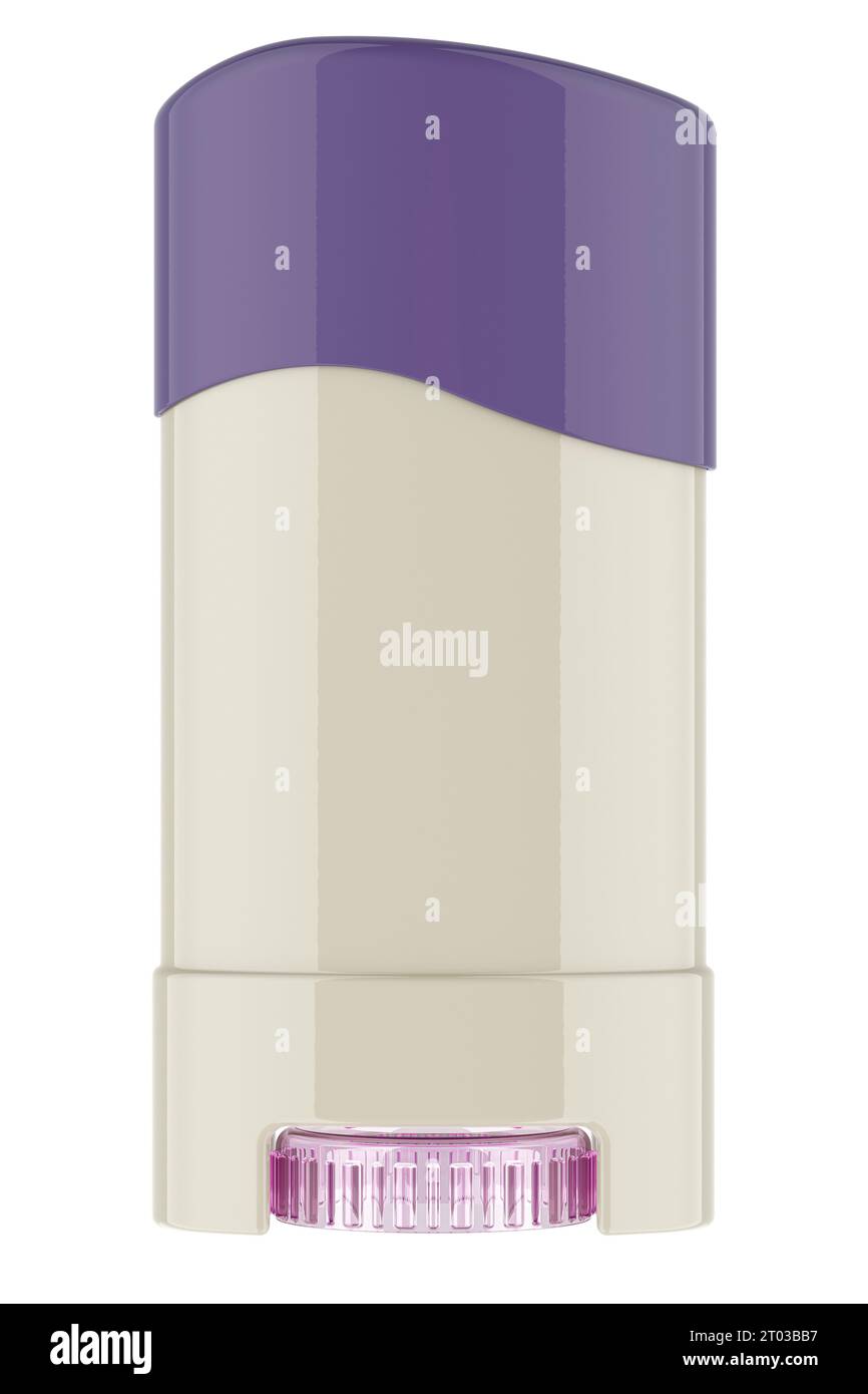 Deodorant Stick. Solid Anti-Perspirant Deodorant, 3D rendering isolated ...