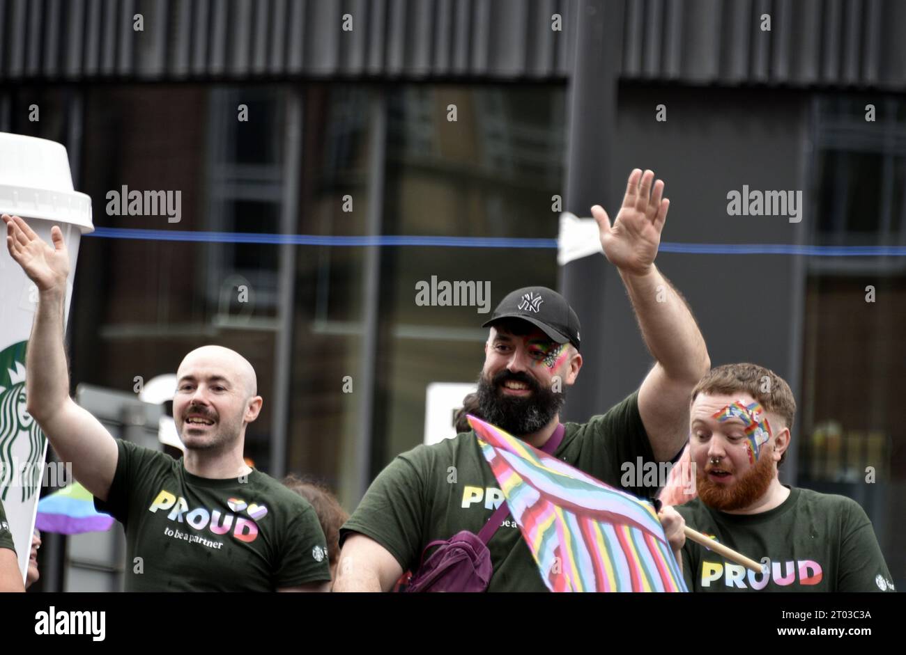 2023 pride las the parade ends gbt pride parade manchester UK gay ...