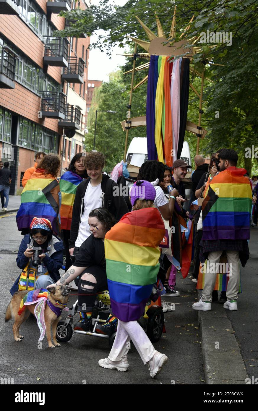 2023 pride las the parade ends gbt pride parade manchester UK gay ...