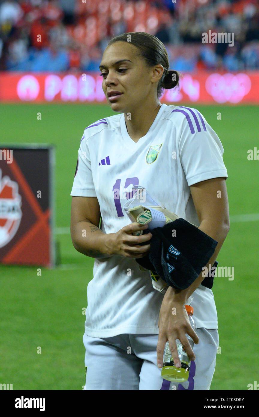 Toronto, ON, Canada - September 26, 2023: Rebecca Spencer #13 ...