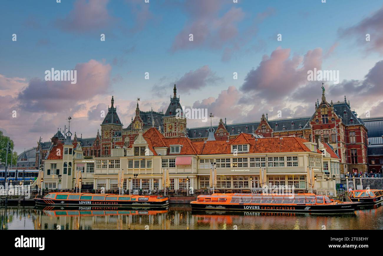 AMSTERDAM, NETHERLANDS - August 24, 2023: Amsterdam is the Netherlands ...