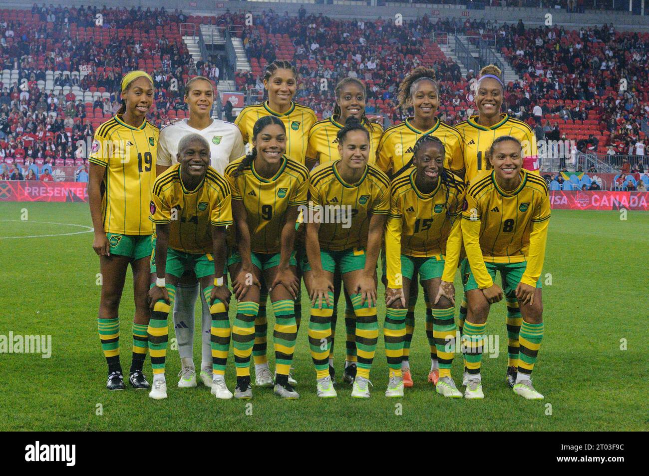 Toronto, ON, Canada - September 26, 2023: The Jamaican national ...