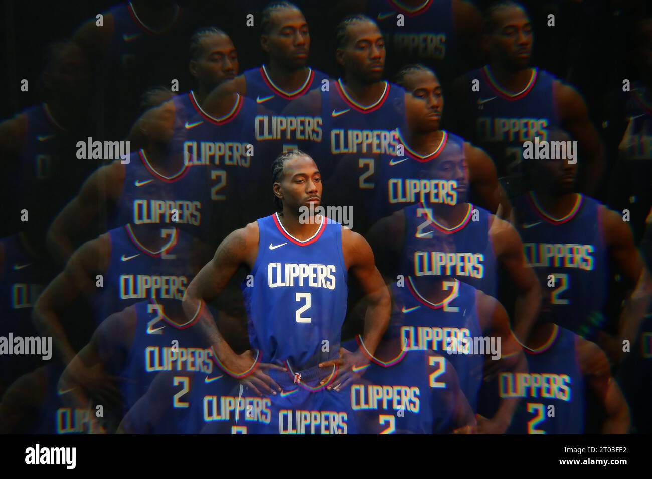 Los Angeles, United States. 02nd Oct, 2023. LA Clippers forward Kawhi ...