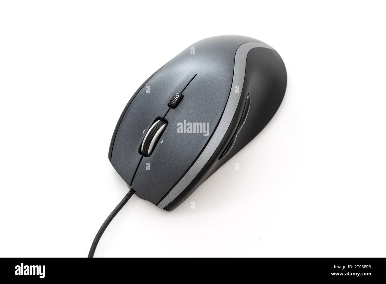 Cordless computer mouse isolated on white background Stock Photo - Alamy