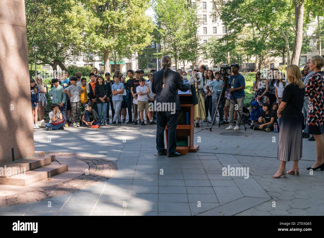 New York, USA. 03rd Oct, 2023. Philip H. Dybvig, who won Nobel Prize in ...