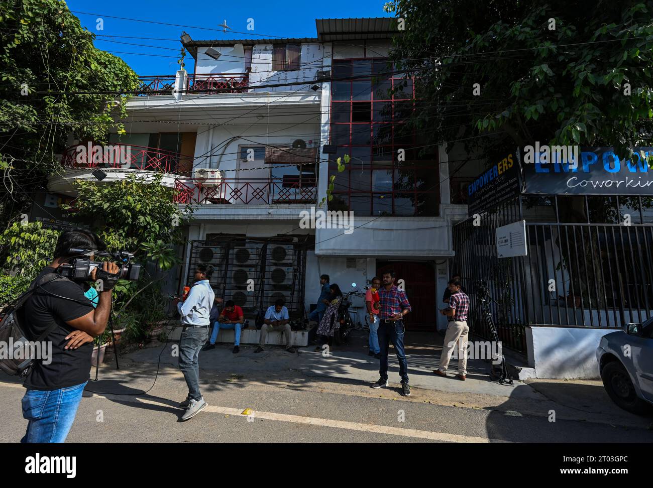 New Delhi, India. 03rd Oct, 2023. NEW DELHI, INDIA - OCTOBER 3: A view ...