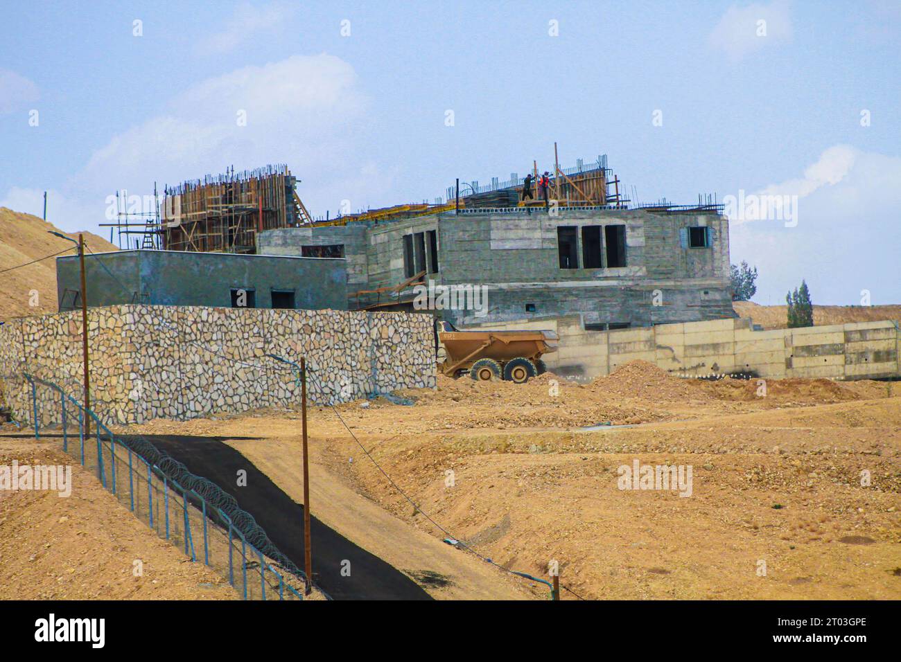 Palestine school building hi-res stock photography and images - Alamy