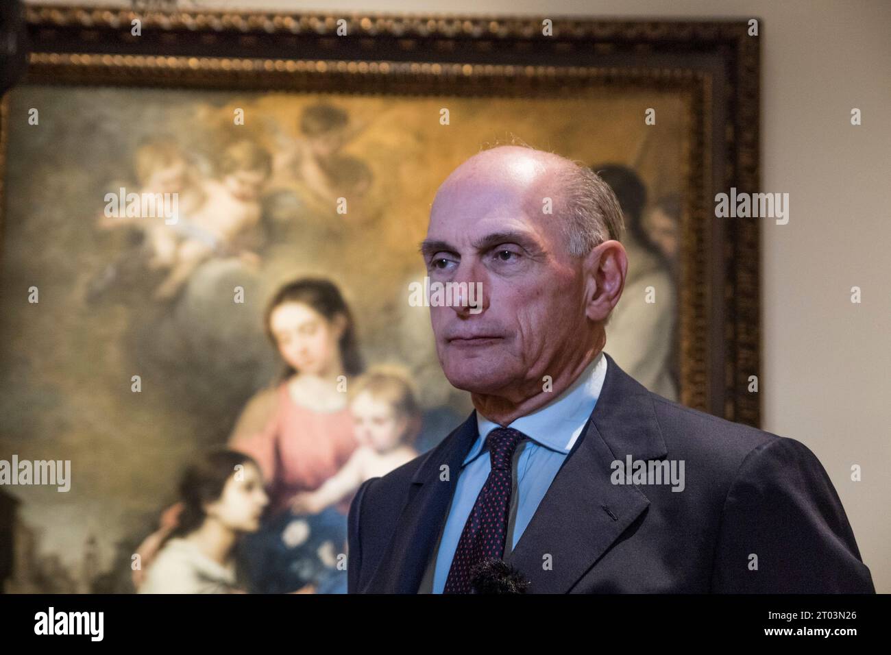 The grandson of the artist bernard ruiz picasso hi-res stock ...