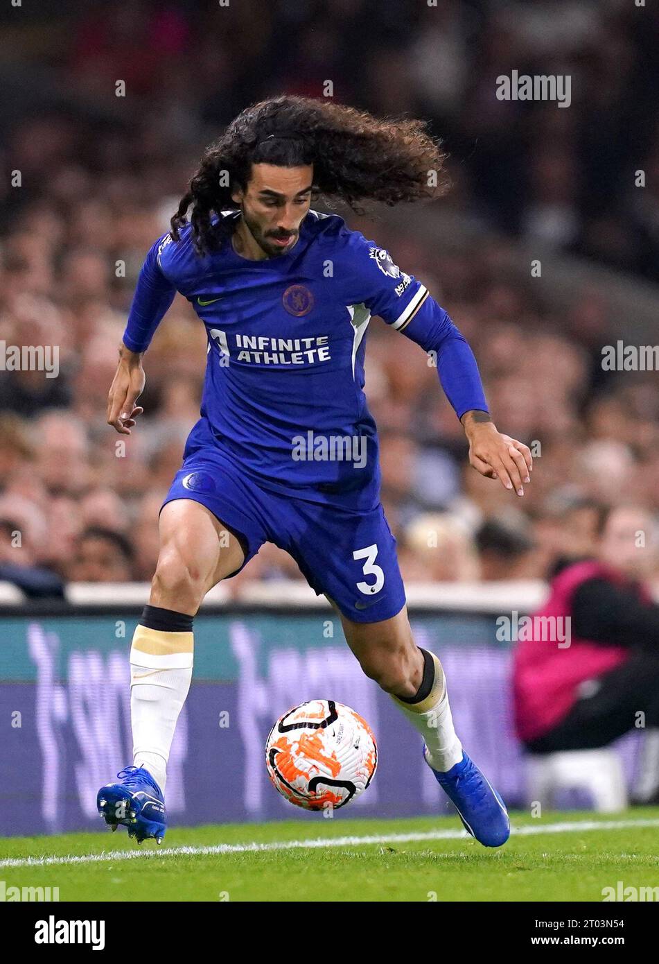 Chelsea's Marc Cucurella during the Premier League match at Craven ...