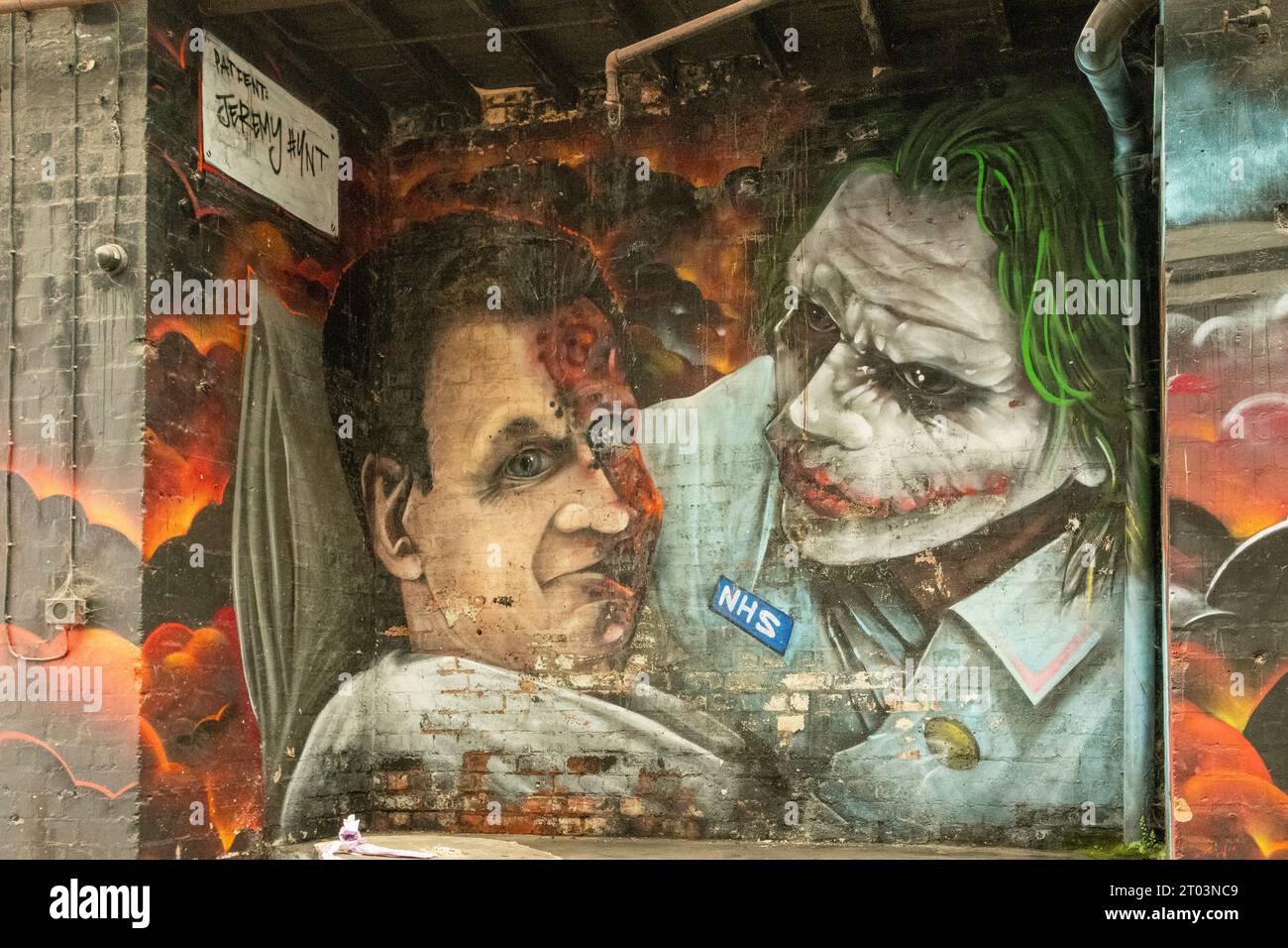 Street Art in Allison St Car Park, Birmingham, Warwickshire, England ...