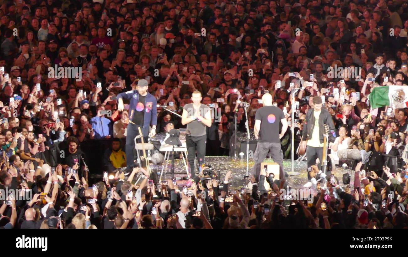 Pasadena, California, USA 30th September 2023 Coldplay Music of the ...