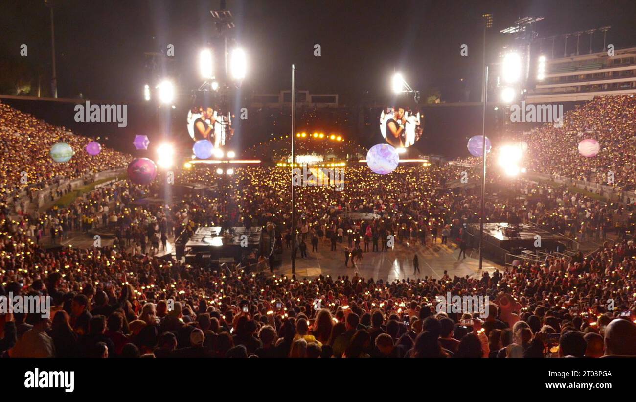 Pasadena, California, USA 30th September 2023 Coldplay Music of the ...
