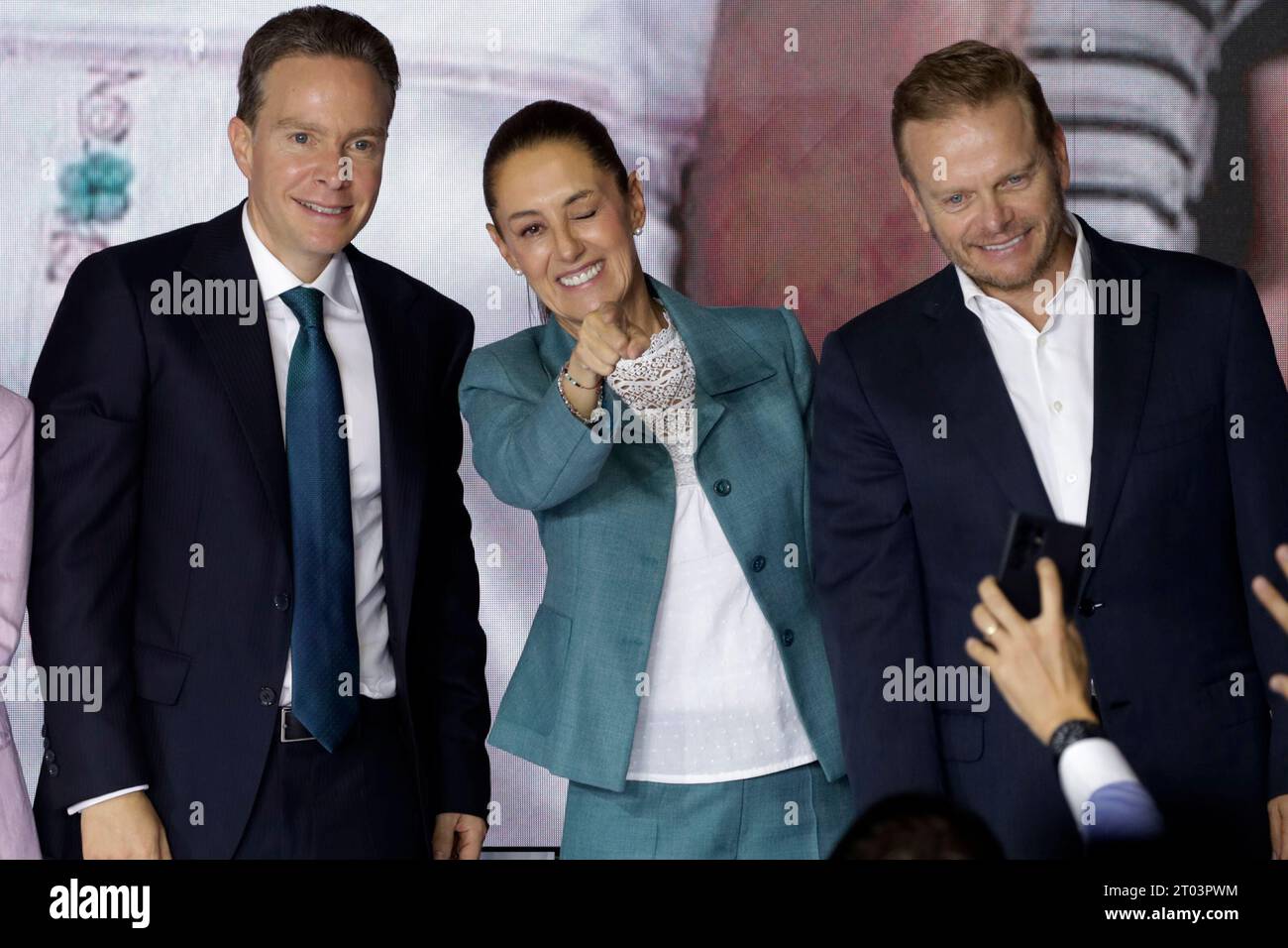 Mexico City, Mexico. 3rd Oct, 2023. Claudia Sheinbaum Pardo at the ...