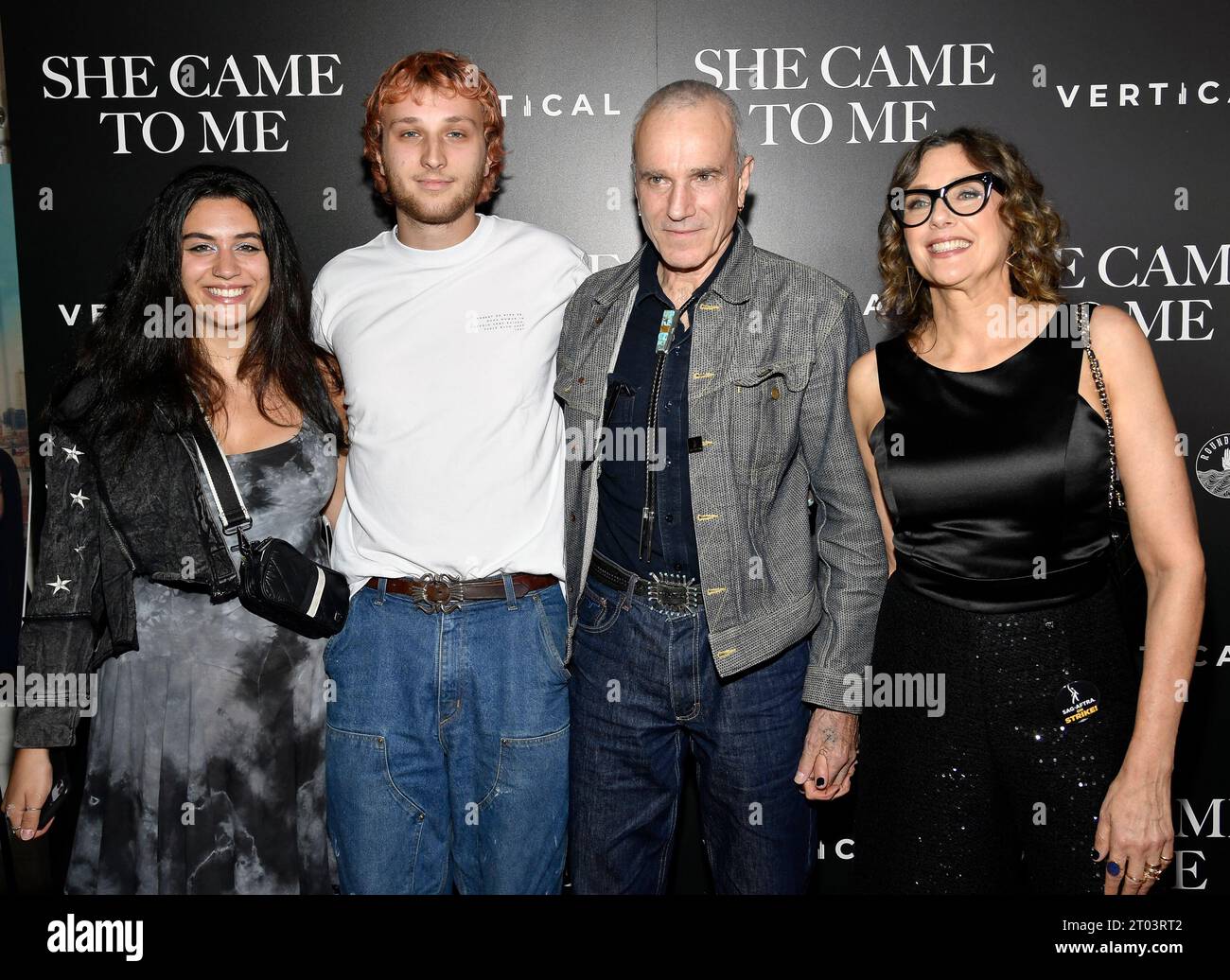 Lena Christakis, left, Ronan Day-Lewis, Daniel Day-Lewis and Rebecca ...