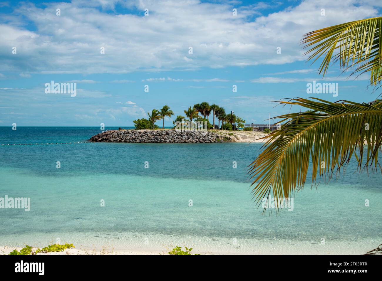 Beautiful white sand beach in Ocean Cay--- MSC Marine Reserve, The ...