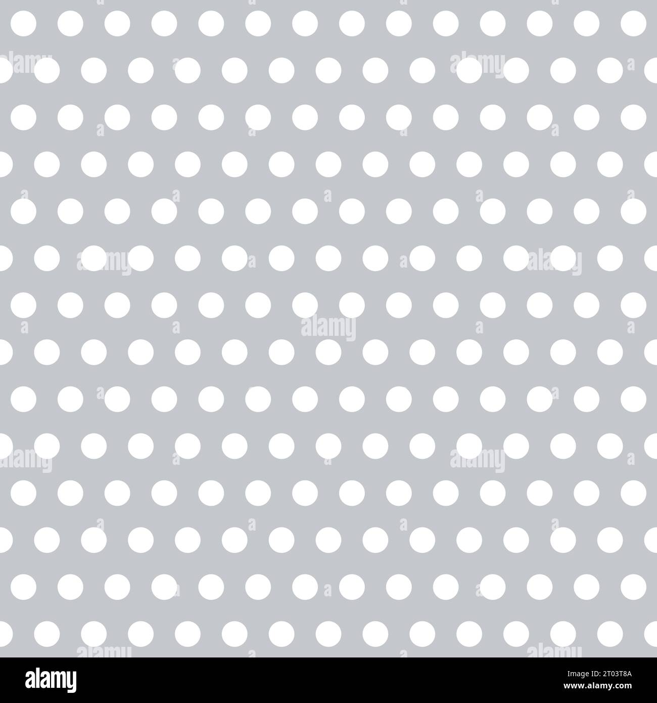 Polka dot seamless pattern. Grey and white dotted repeated background ...
