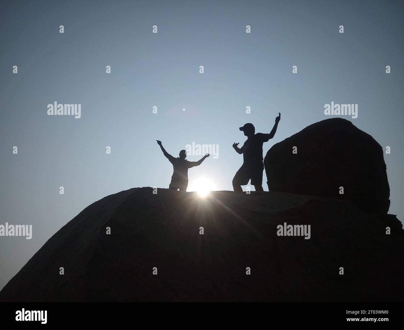 Rising sun hands hi-res stock photography and images - Alamy