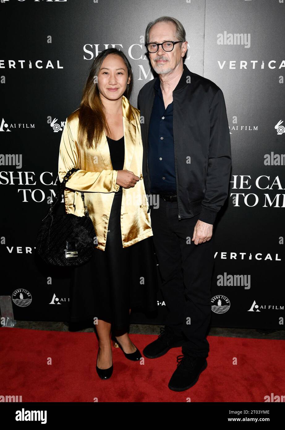 Steve Buscemi, right, and girlfriend Karen Ho attend a special ...