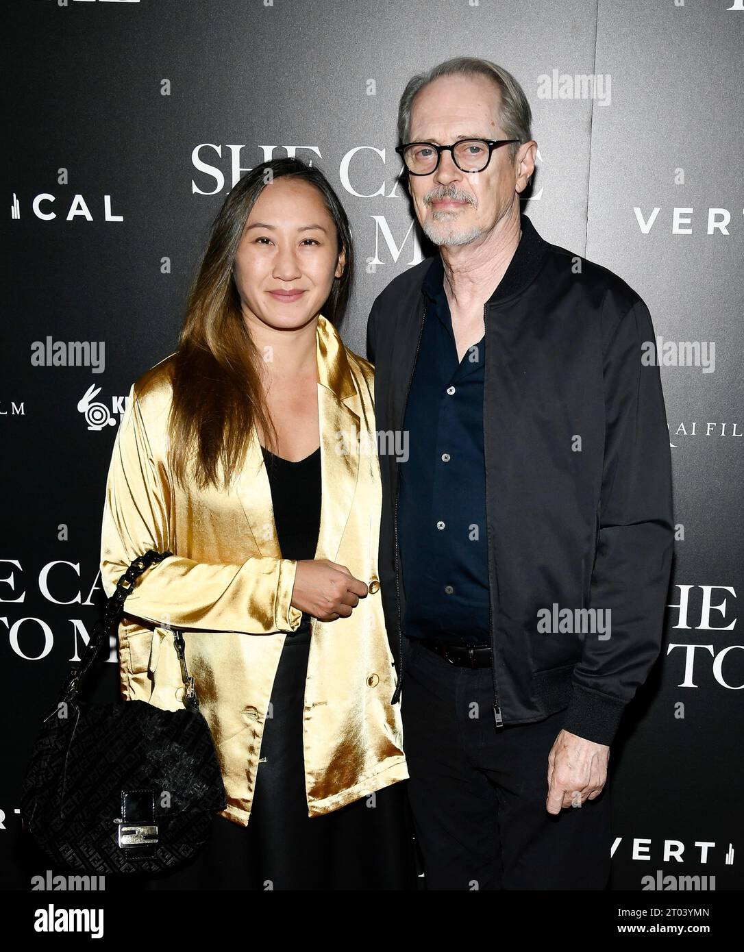Steve Buscemi, right, and girlfriend Karen Ho attend a special ...