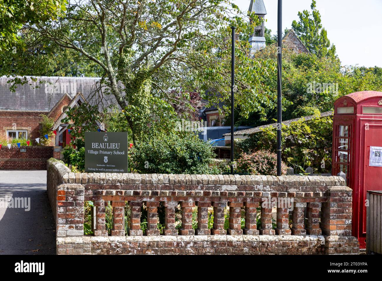 Beaulieu village primary school in this New Forest village home to the ...