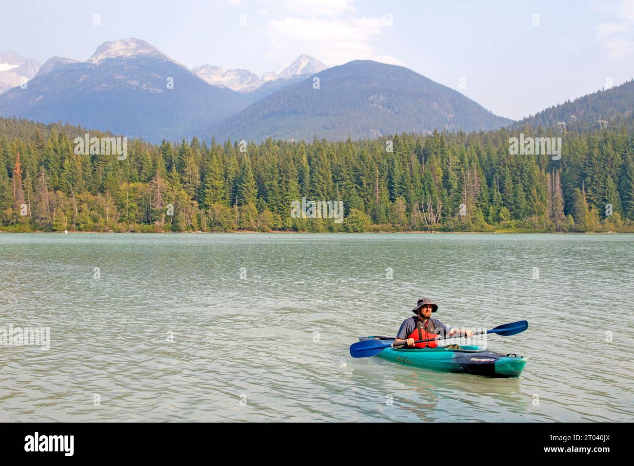 Canada whistler canoe hi-res stock photography and images - Alamy