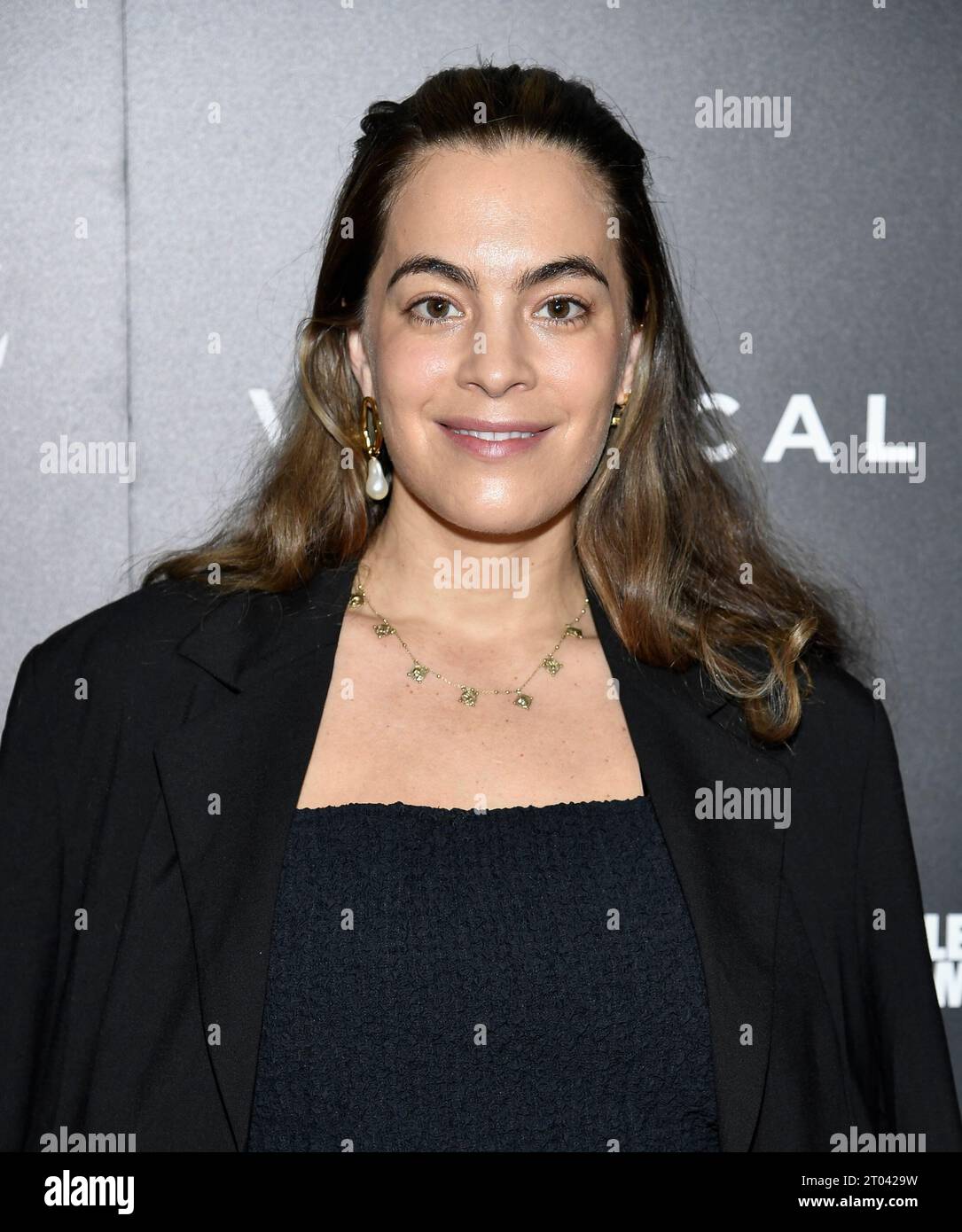 Chelsea Leyland attends a special screening of "She Came to Me" at ...