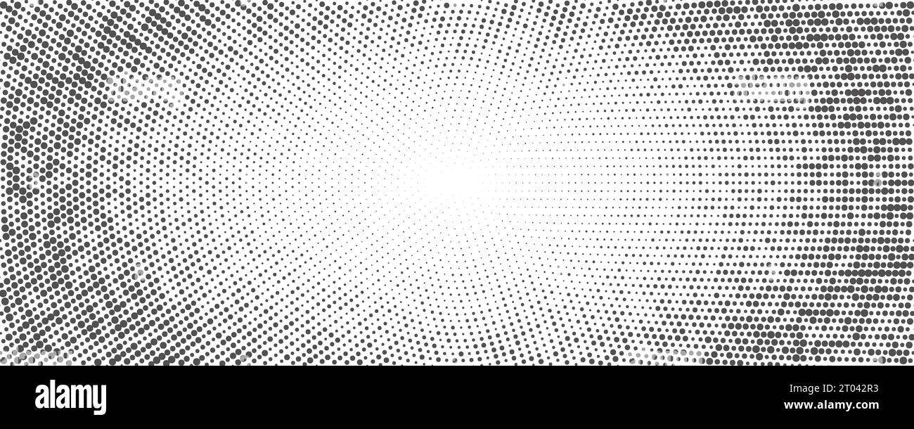 Dotted Background Abstract Halftone Concentric Pattern Gradient