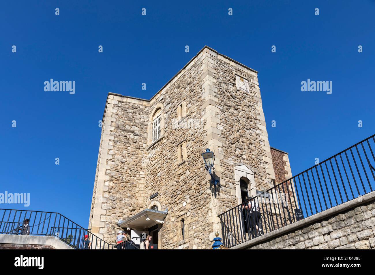 Tower of London September 2023, and Martin Tower on the tower walls ...
