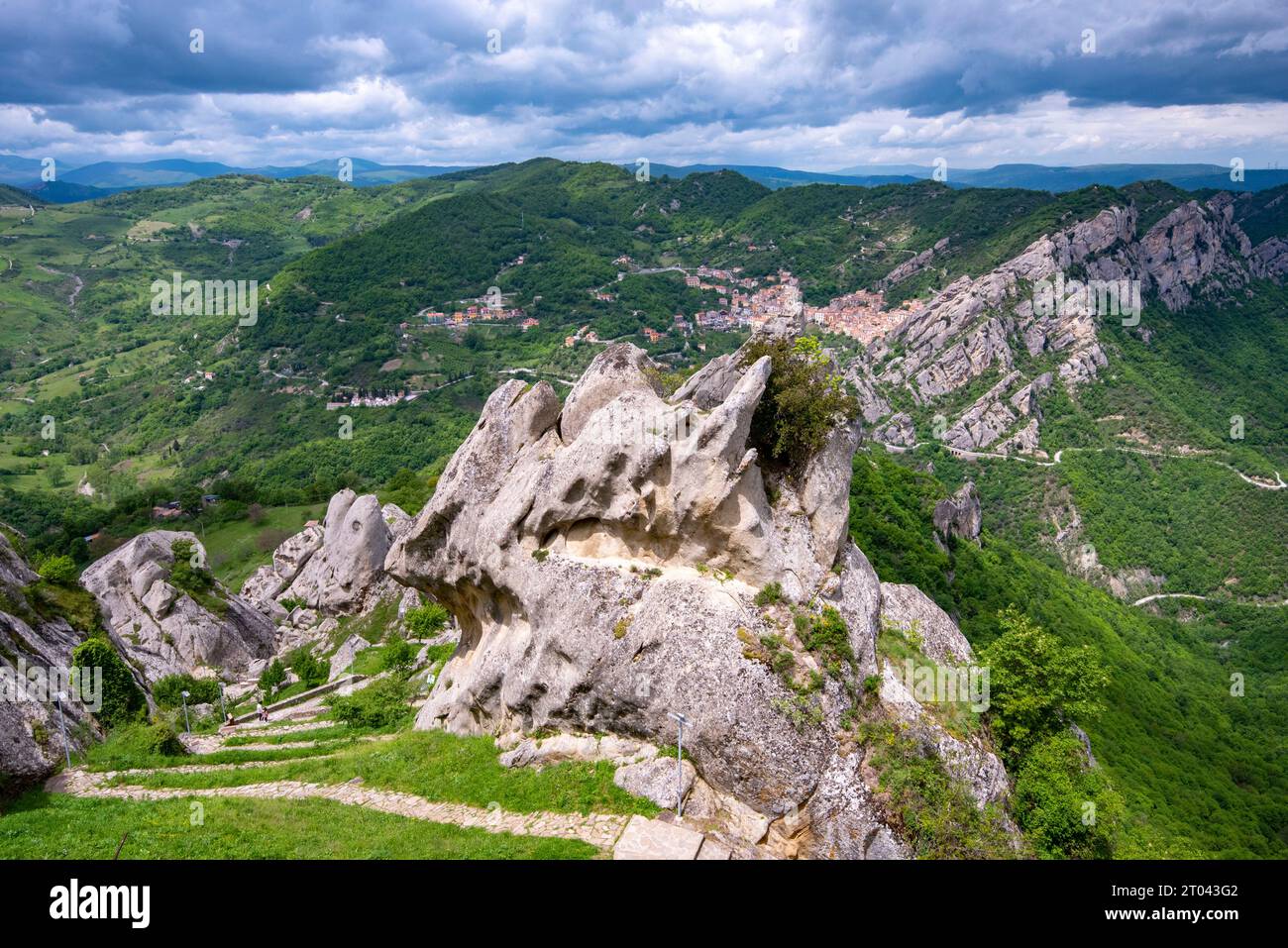 Dolomiti Lucane Mountain Range - Italy Stock Photo - Alamy