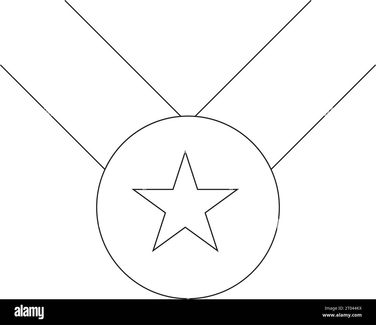 Drawing design badge medal hi-res stock photography and images - Alamy