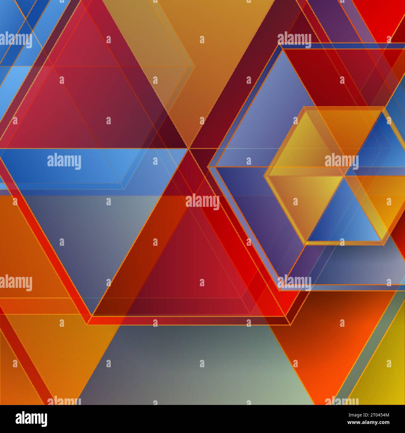 Colorful abstract tech background with glossy polygons. Geometric ...