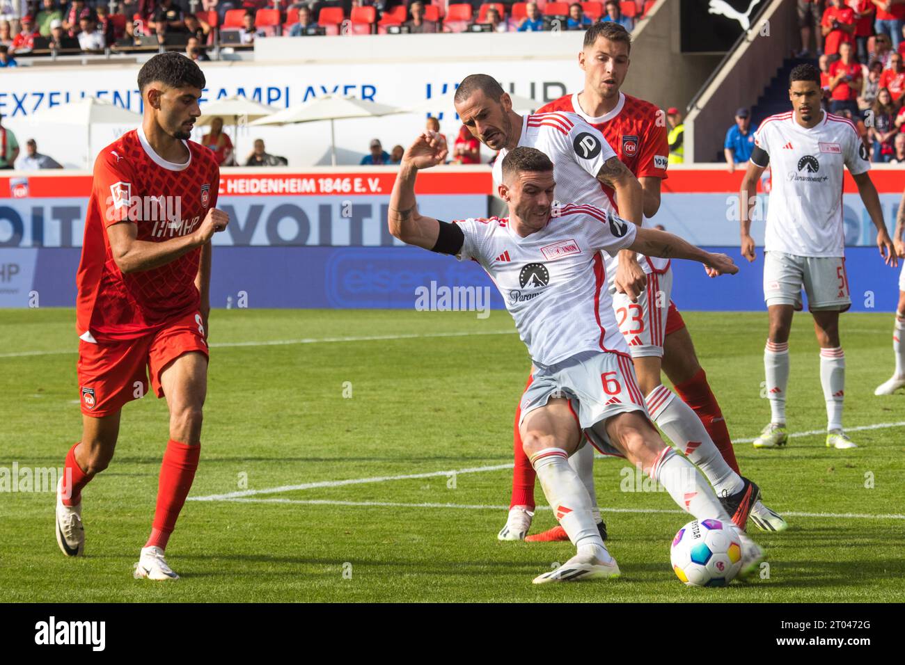 Robuin GOSENS Union Berlin shooting, Leonardo BONUCCI Union Berlin ...