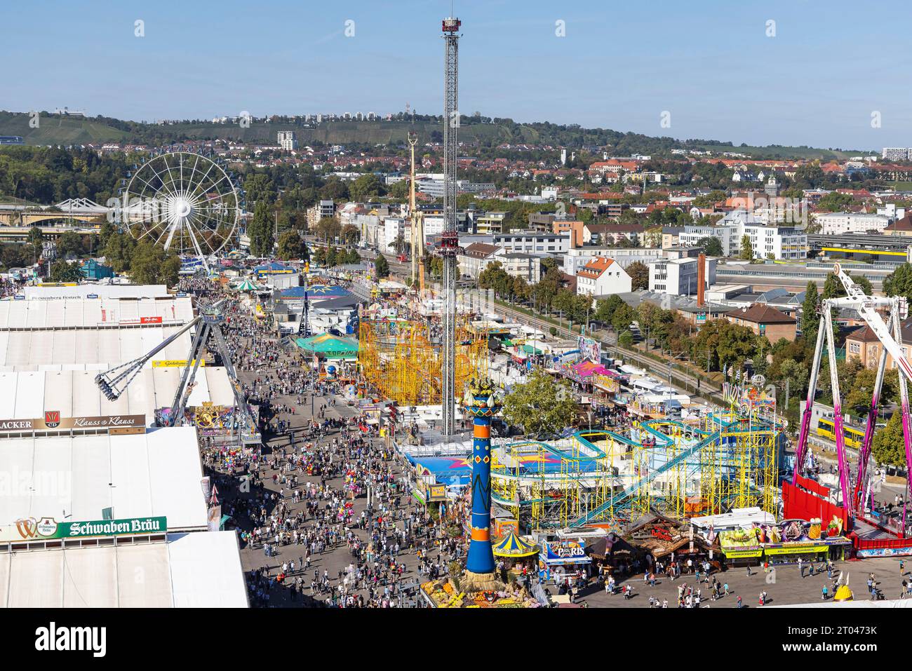 The Stuttgart Folk Festival at the Cannstatter Wasen is one of the most ...