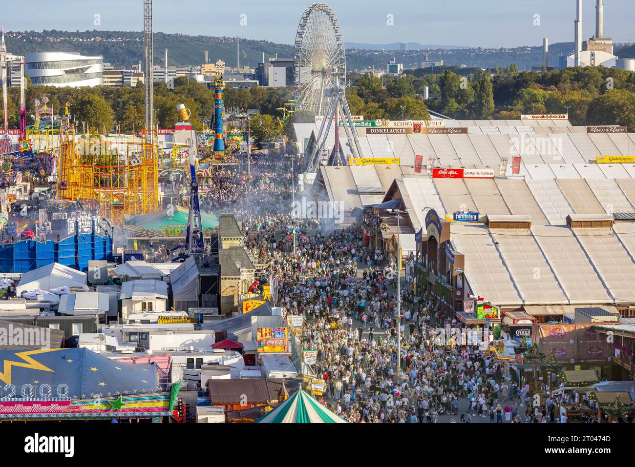The Stuttgart Folk Festival at the Cannstatter Wasen is one of the most ...