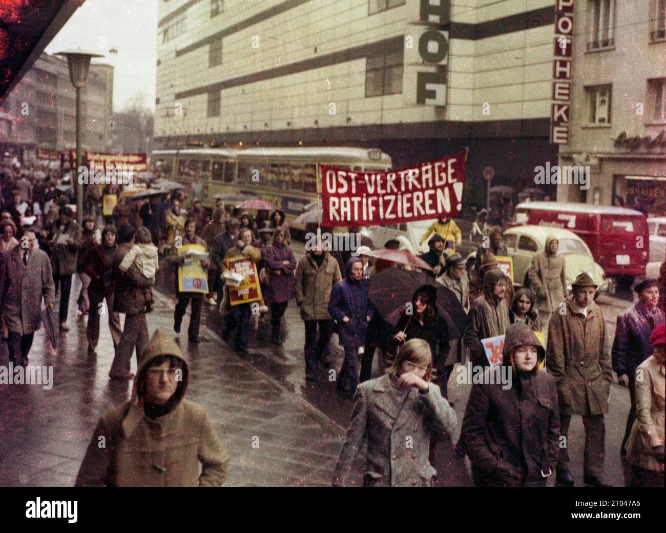 DEU, Germany: The historical colour photos from the times of the 1970s ...