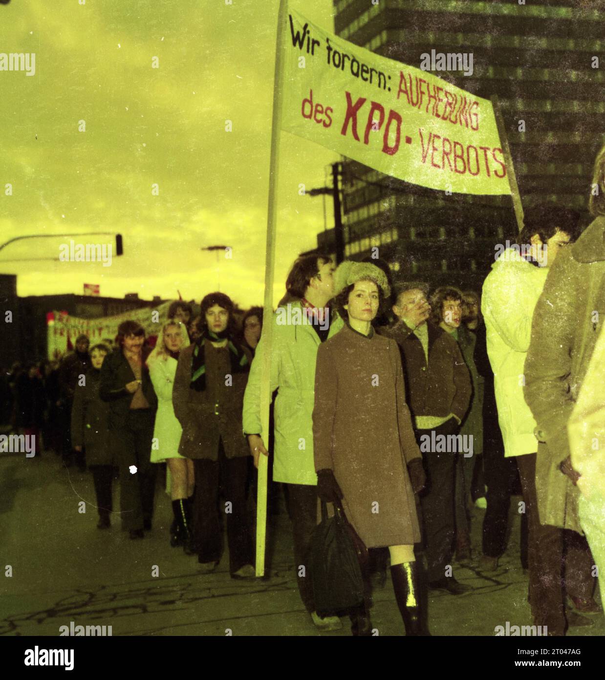 DEU, Germany: The historical colour photos from the times of the 70s ...