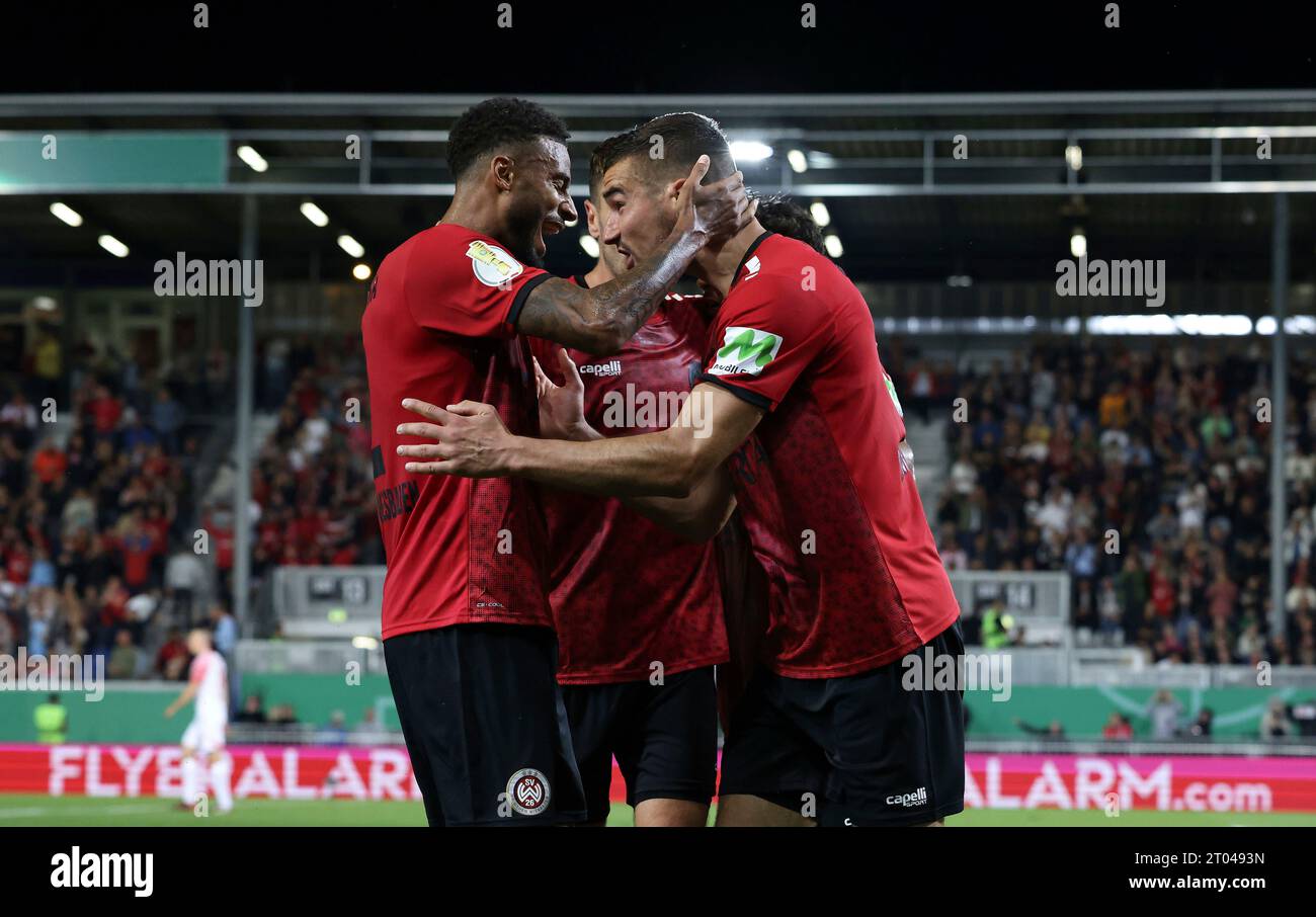 Wiesbaden, Deutschland. 27th Sep, 2023. firo: 09/27/2023, football ...
