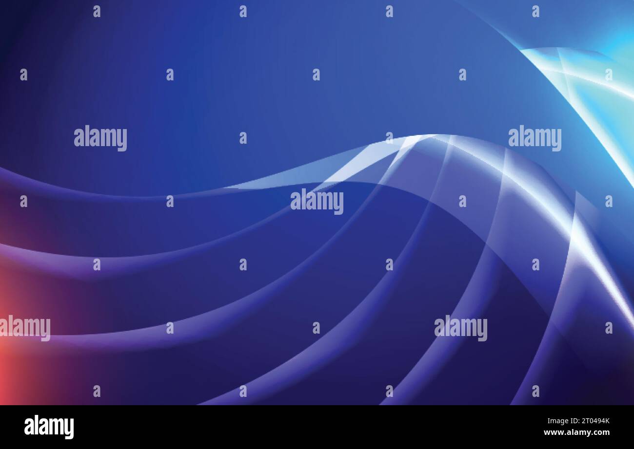 abstract custom shape modernize with wavy stylish vector with blue ...