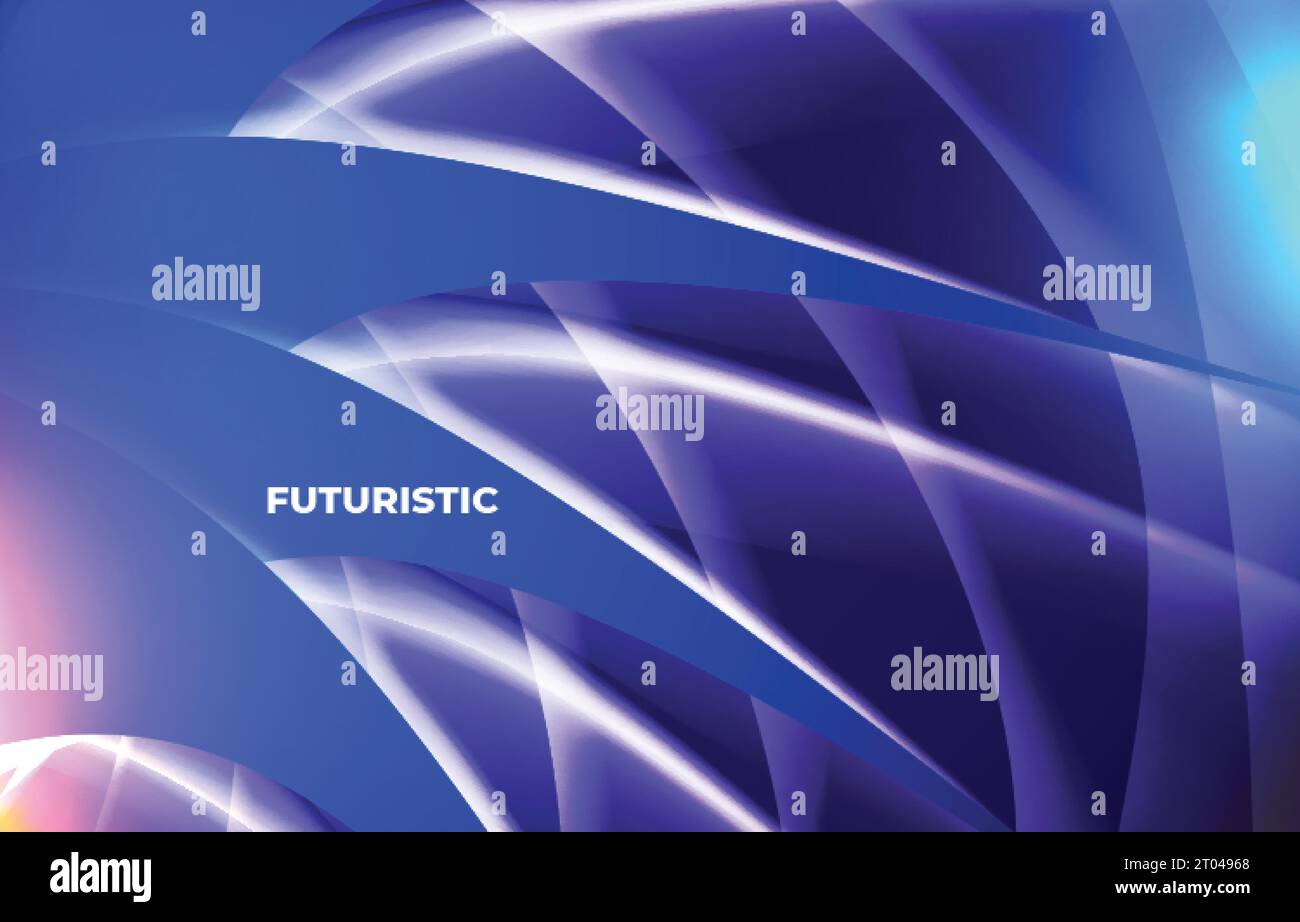 abstract custom shape vector with blue color background design template ...