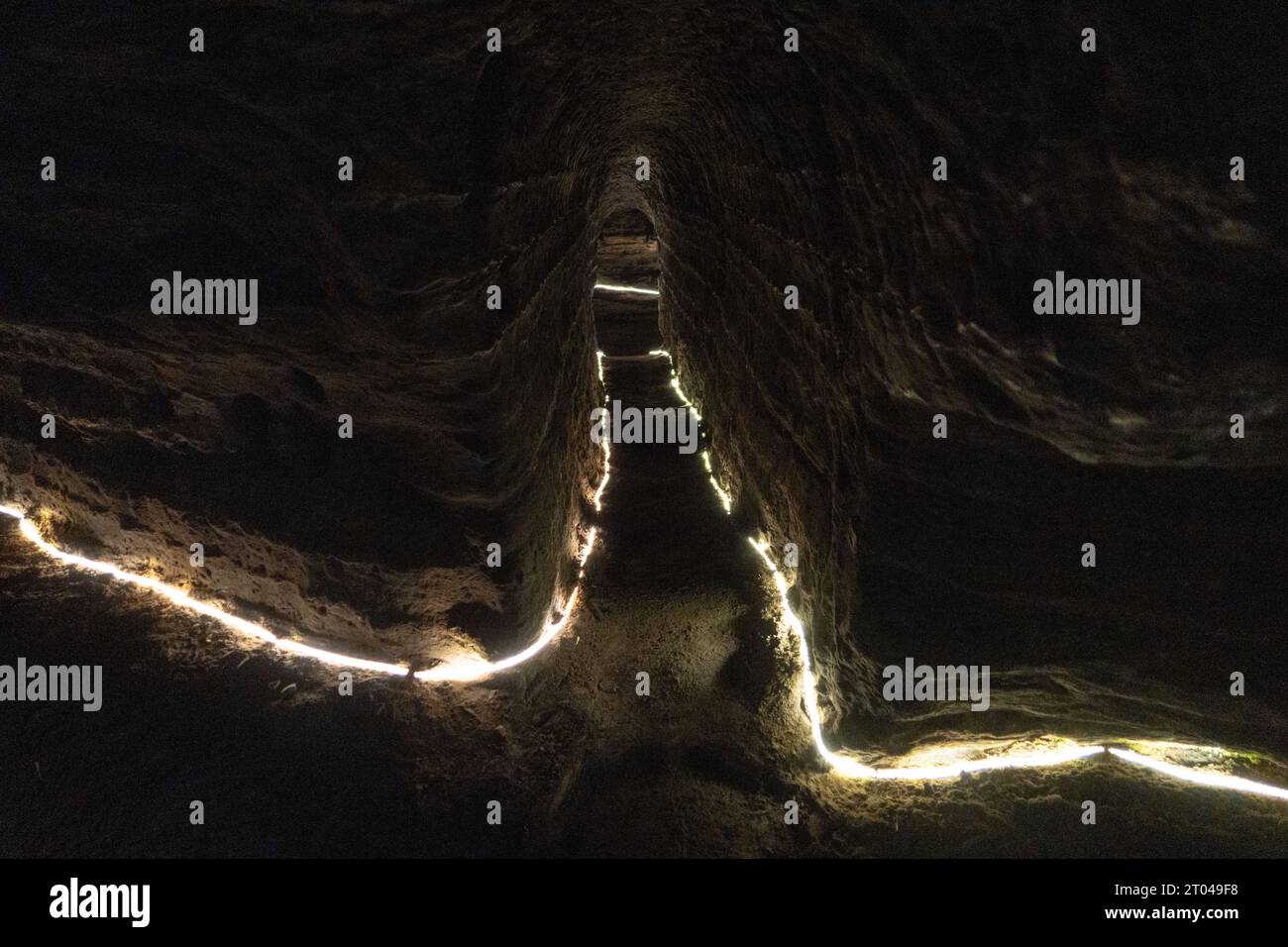 Historic Caves of Hella in Iceland Stock Photo - Alamy