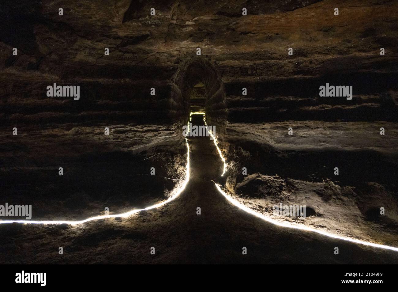 Historic Caves of Hella in Iceland Stock Photo - Alamy