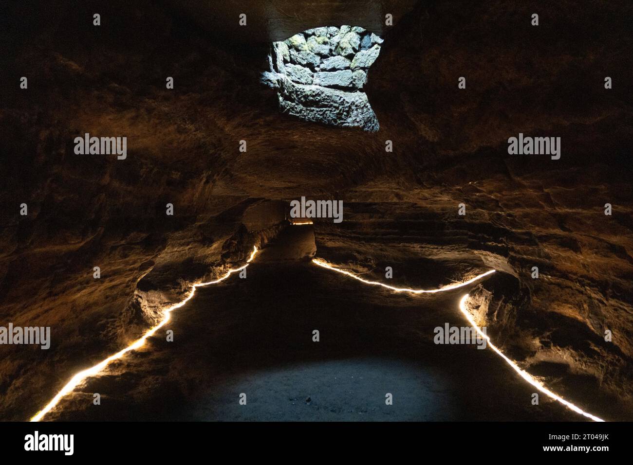 Historic Caves of Hella in Iceland Stock Photo - Alamy