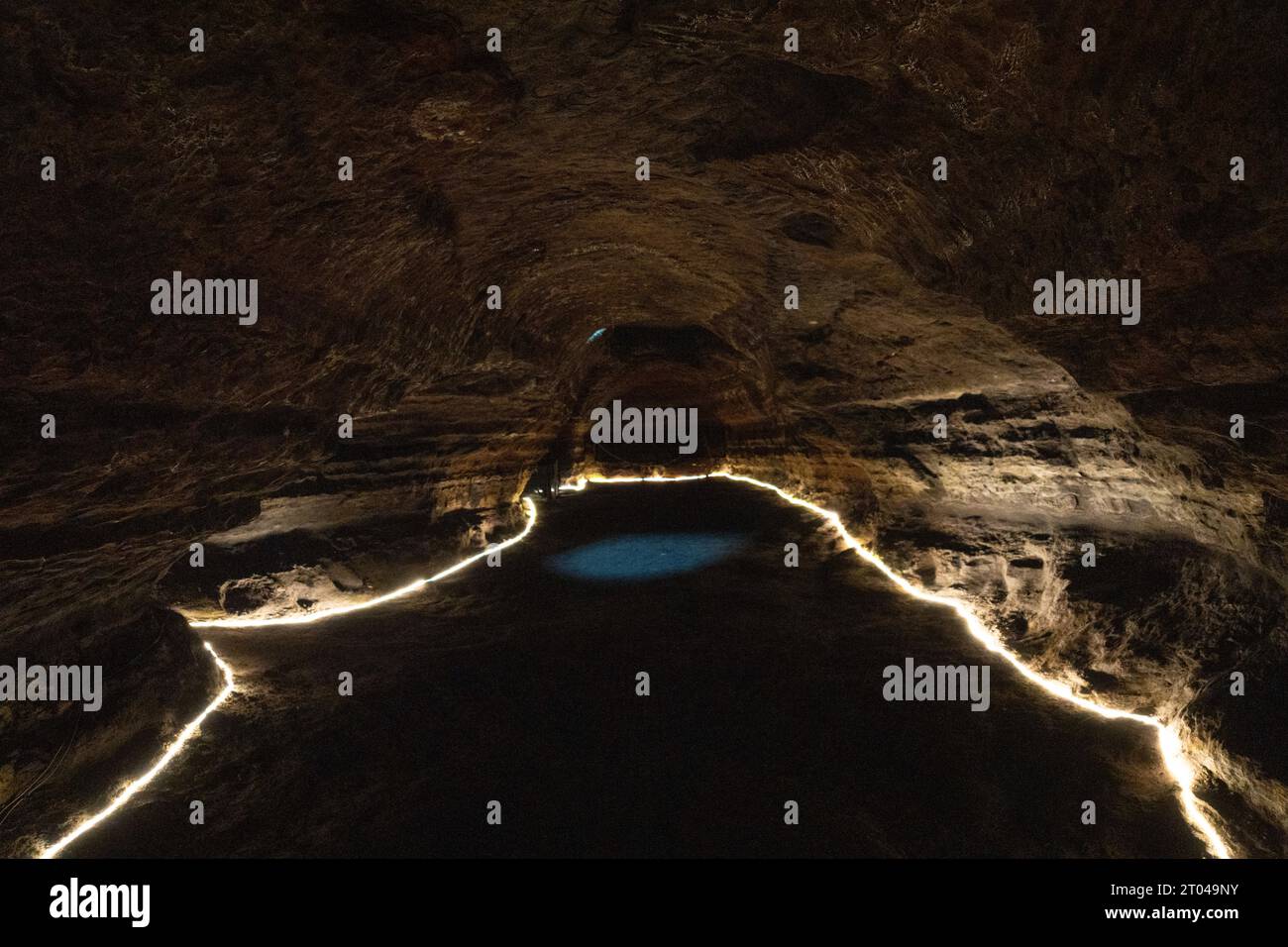 Historic Caves of Hella in Iceland Stock Photo - Alamy