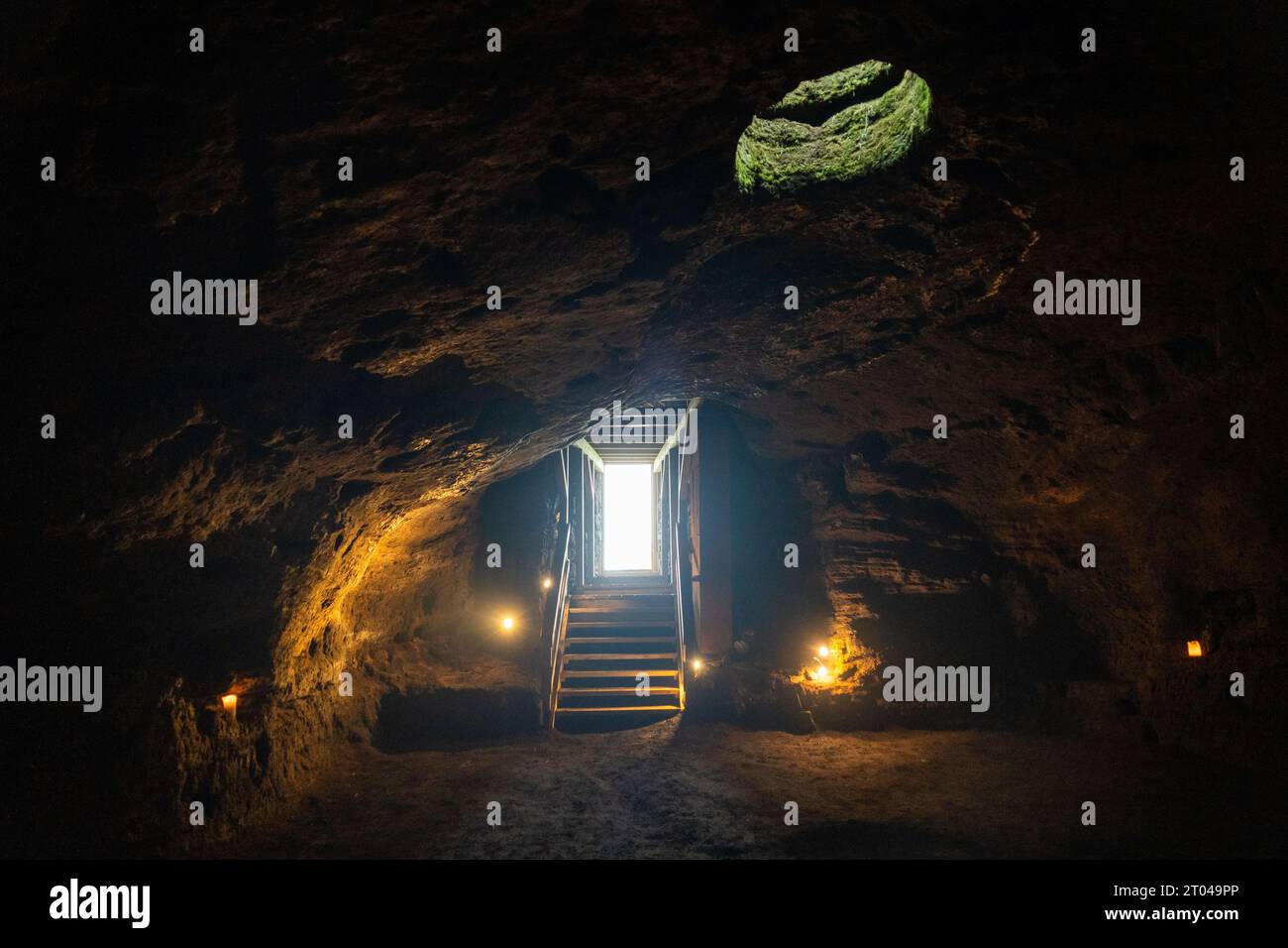Historic Caves of Hella in Iceland Stock Photo - Alamy