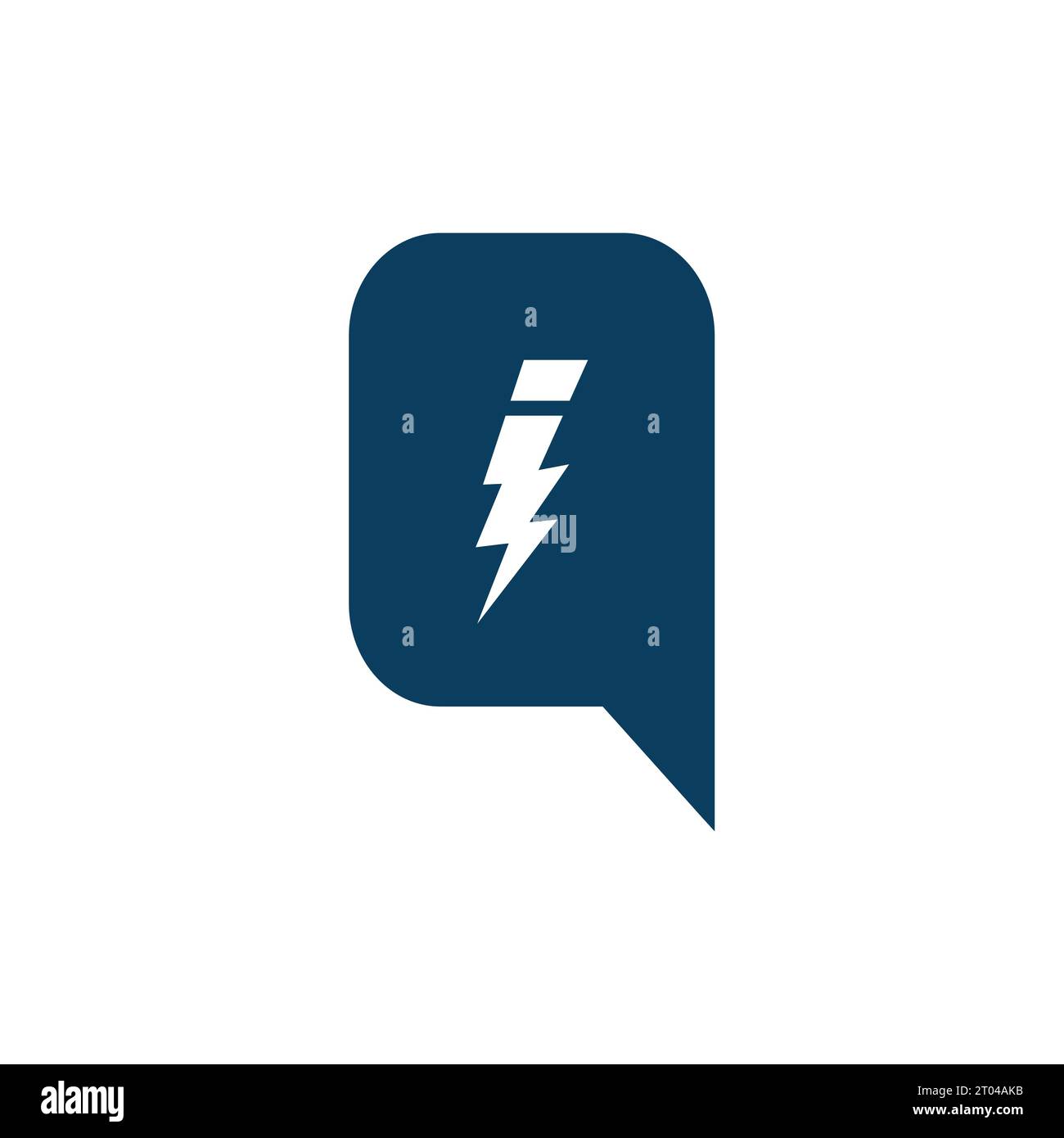 I chat bubble logo, instabot logo Stock Vector Image & Art - Alamy